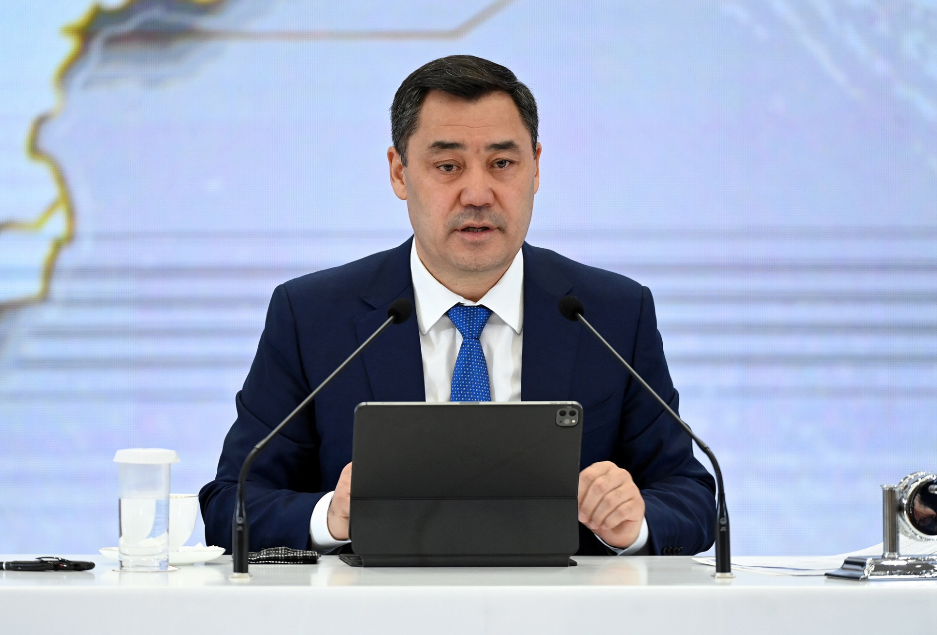 Sadyr Japarov: The war of sanctions is of great concern - | 24.KG