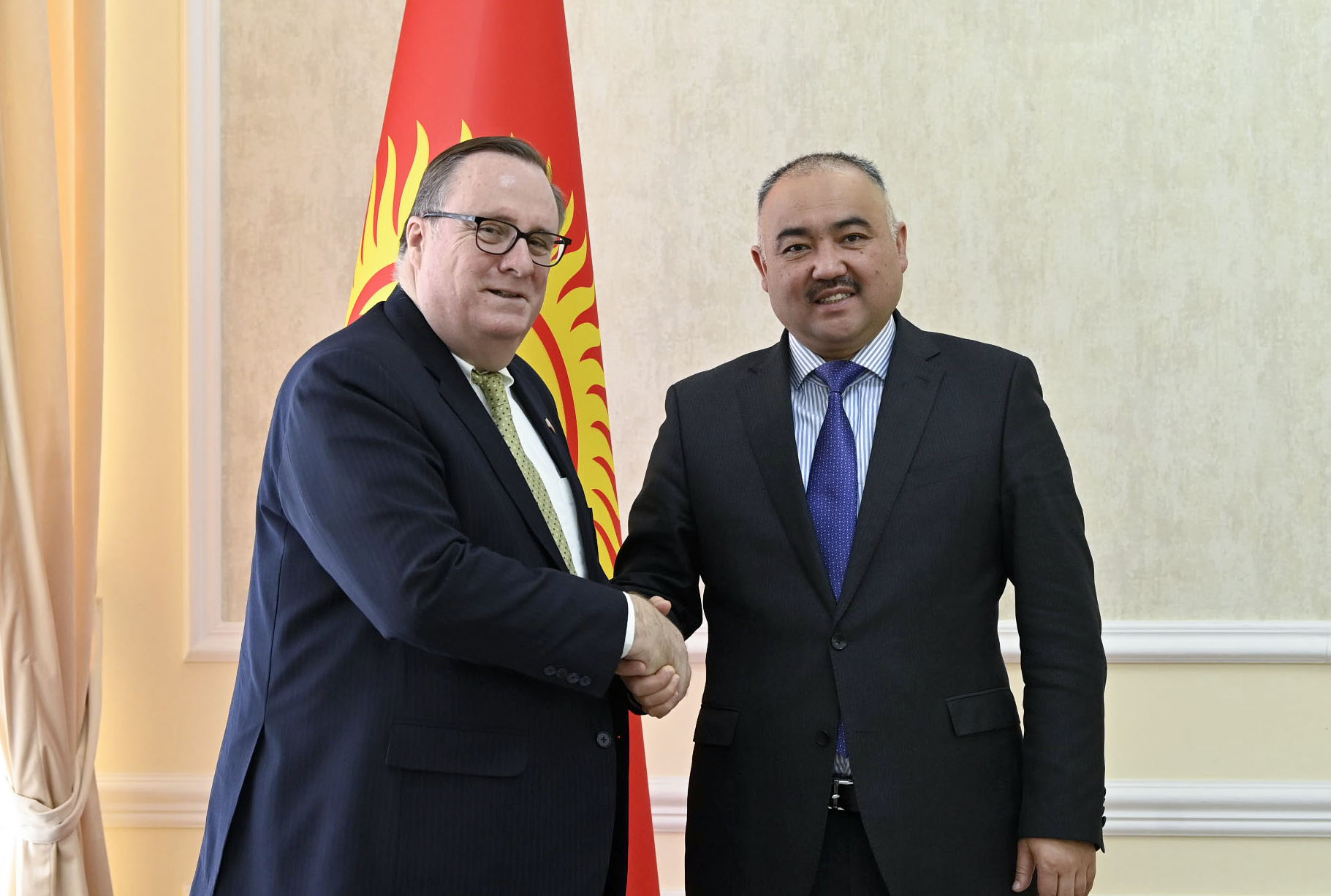 U.S. Ambassador meets with Speaker of Parliament of Kyrgyzstan - | 24.KG