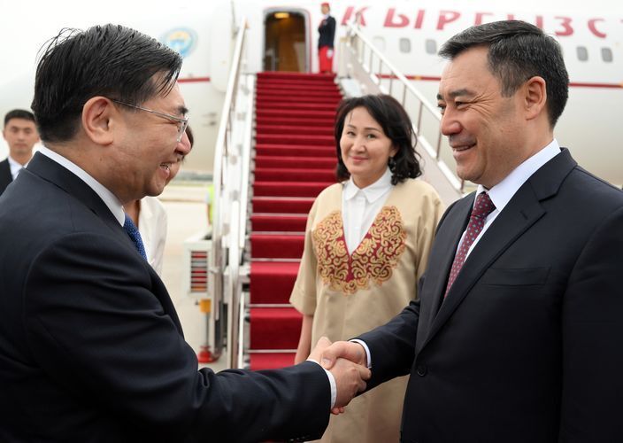 President of Kyrgyzstan Sadyr Japarov arrives in China - | 24.KG